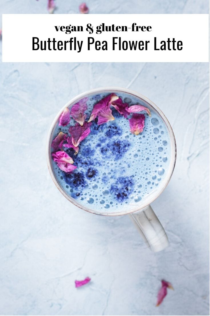 Butterfly Pea Flower Latte - Resplendent Kitchen