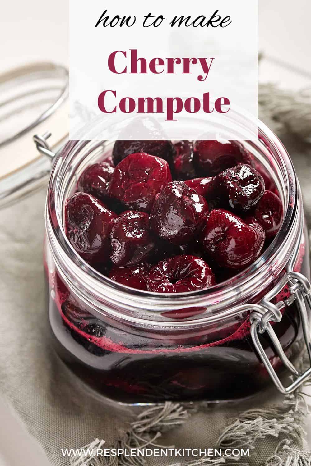 Easy Cherry Compote Recipe - Resplendent Kitchen