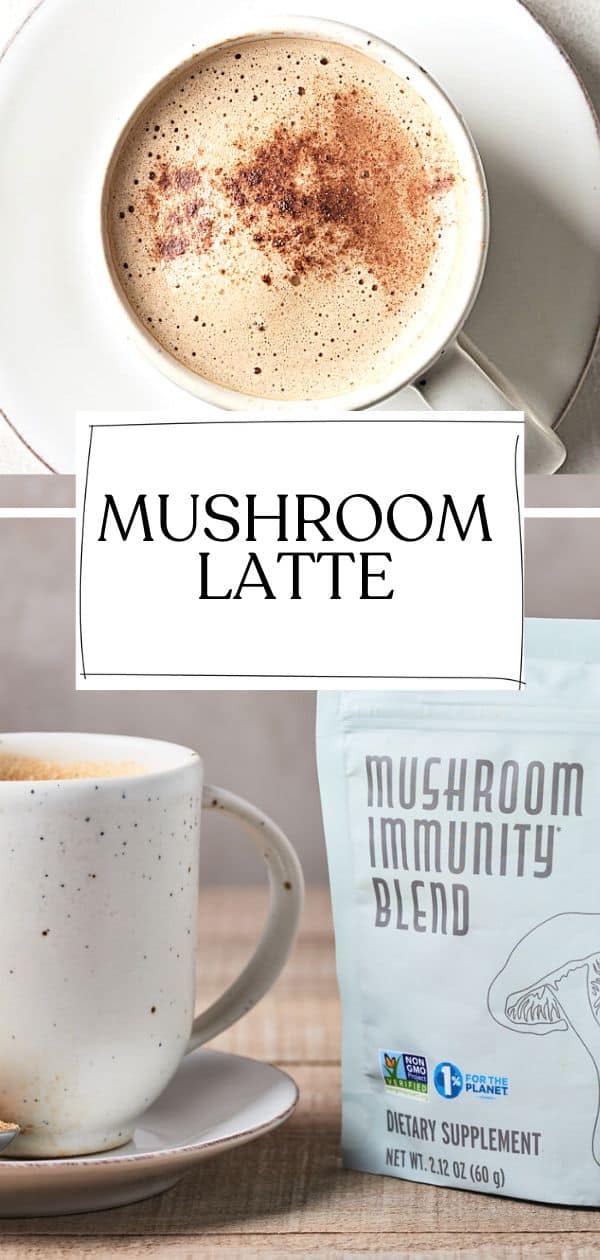 Adaptogenic 5-Minute Vegan Mushroom Latte Recipe - Resplendent Kitchen